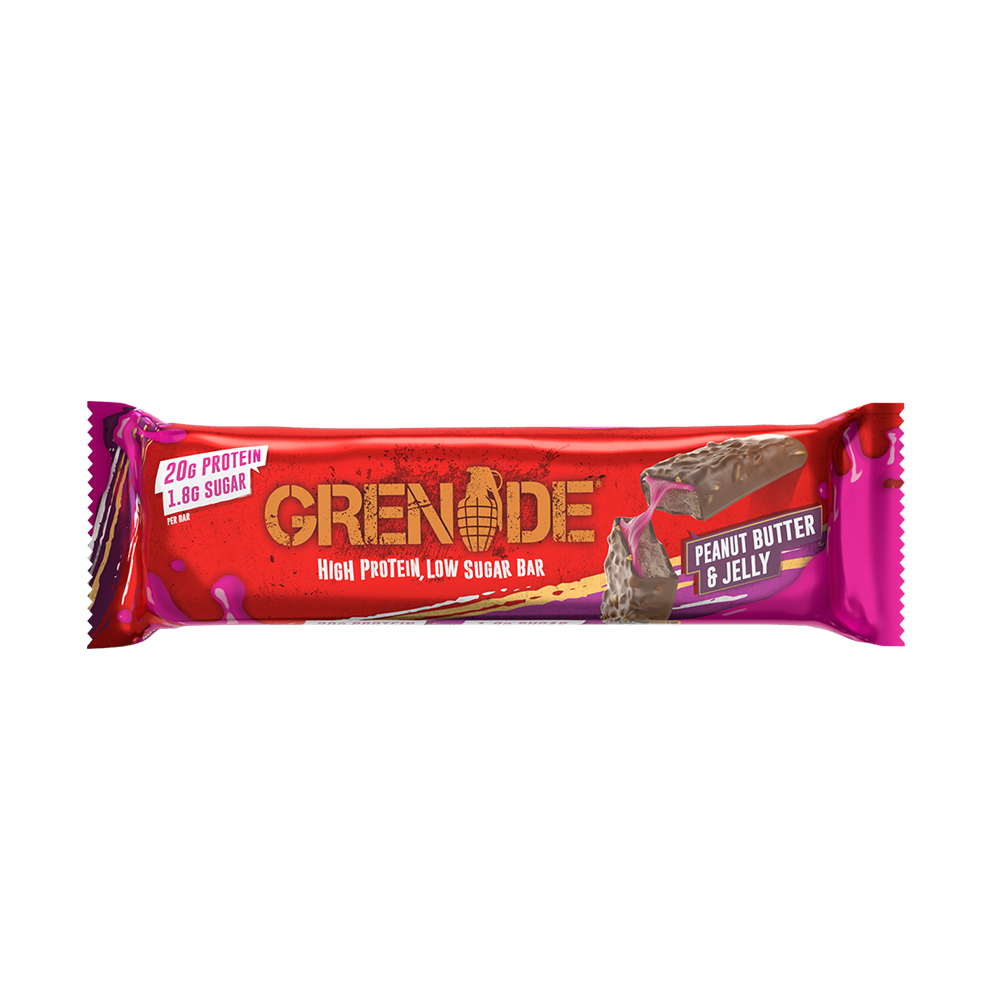 Grenade Protein Bar 60G (12 Bar) - Peanut Butter & Jelly - Proteinak