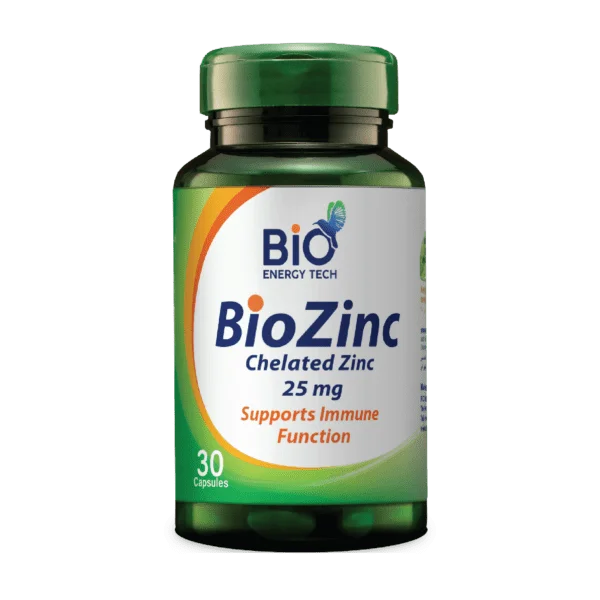 Bio Energy Tech BioZinc – Zinc Immune Support Capsules | Proteinak
